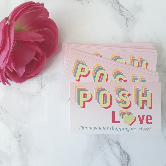 by lbrmickeydesing | Office | 5 Thank You Cards Posh Love | Poshmark